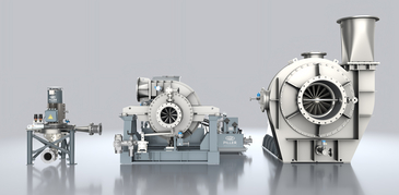 Low flow MVR Blower - The PILLER VapoFan® 1.0