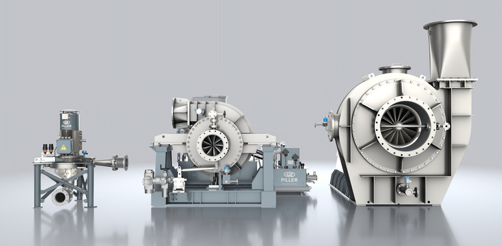 Low flow MVR Blower - The PILLER VapoFan® 1.0