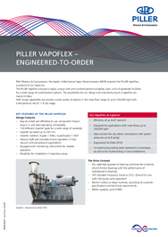 VapoFlex® - Customized MVR-Blower for your specific needs
