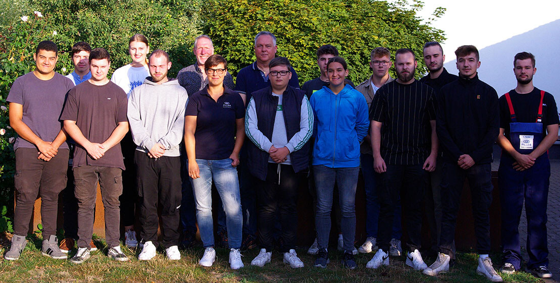 Start of training at PILLER in Moringen