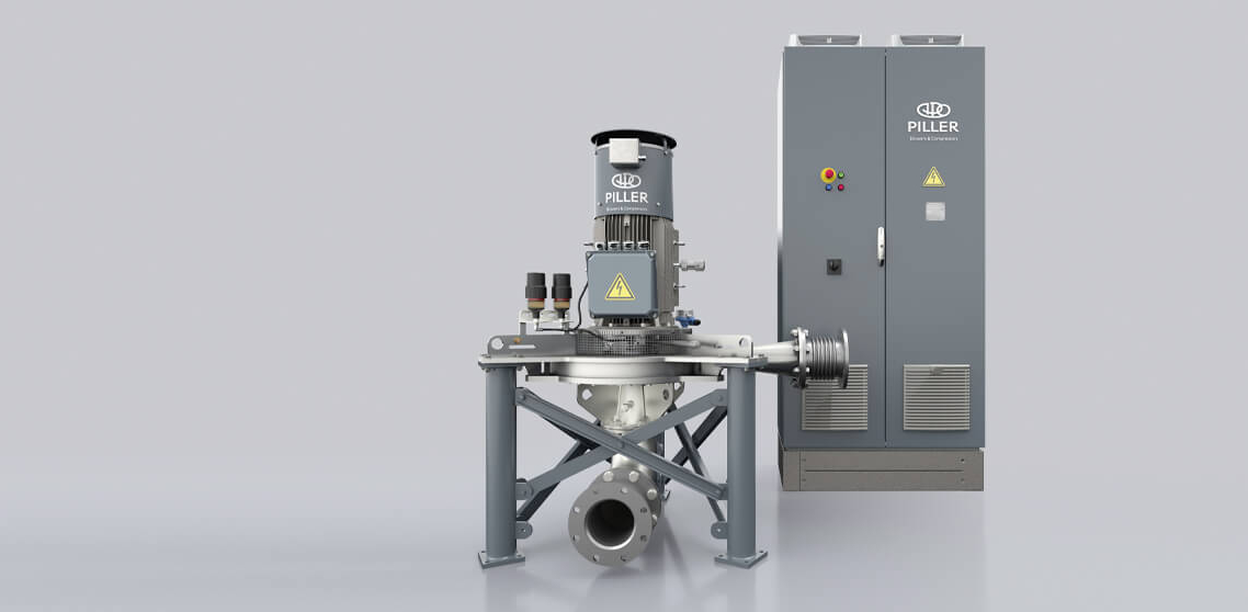 Low flow MVR Blower - The PILLER VapoFan® 1.0