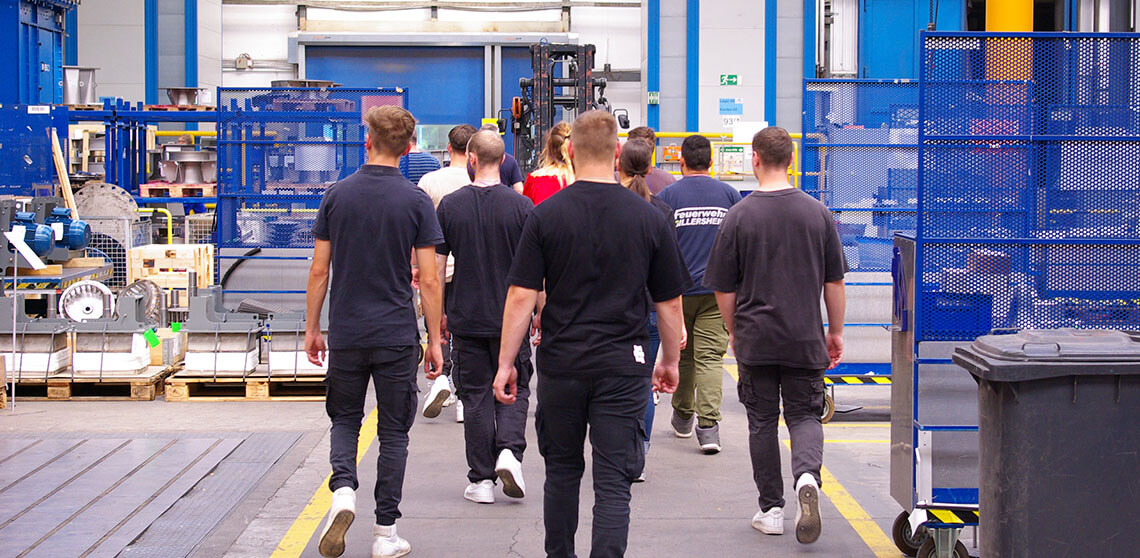 Start of training at PILLER in Moringen