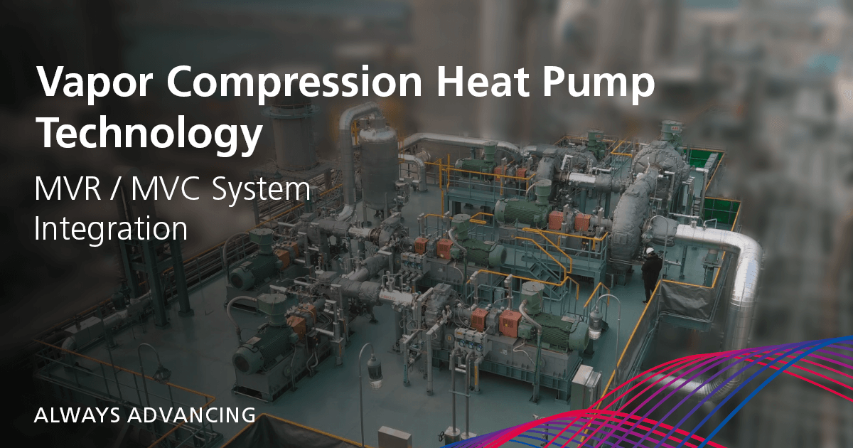 Blower & compressor technology for industrial heat pump applications