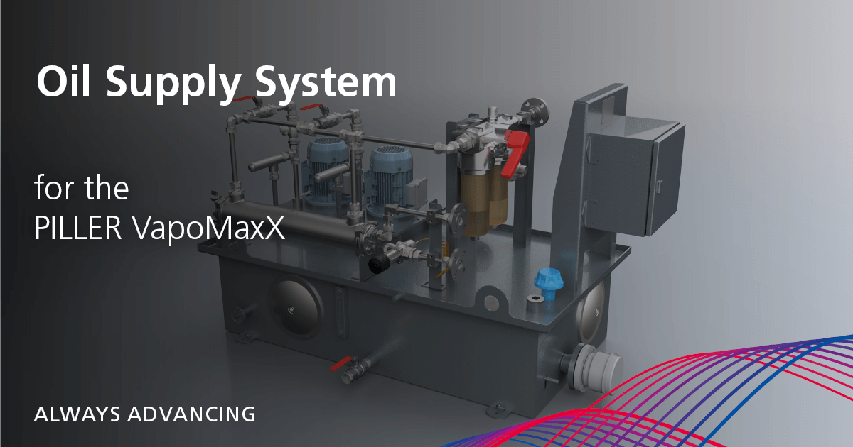 Oil supply system - designed for the PILLER VapoMaxX®