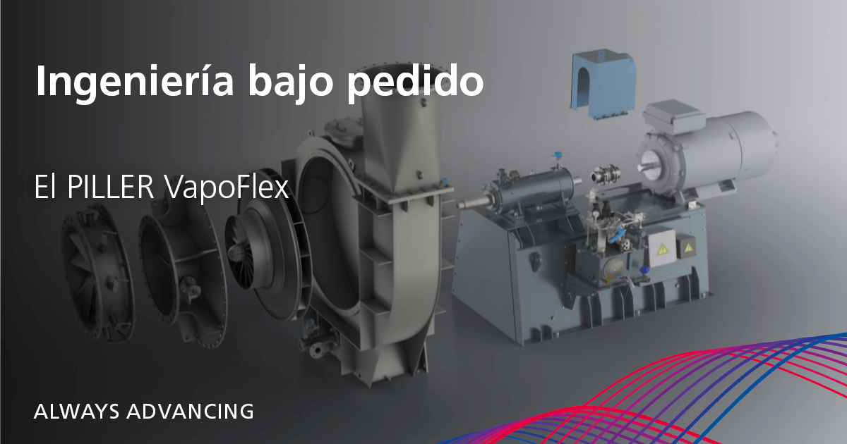 PILLER VapoFlex - Compresores MVR diseñados para cada cliente