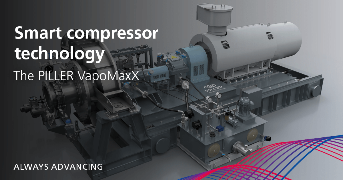 Smart compressor design - The PILLER VapoMaxX®